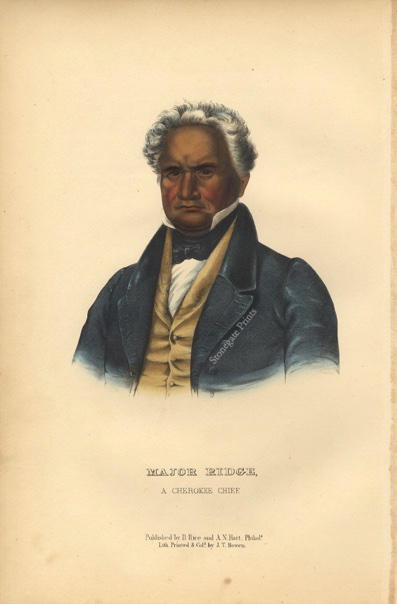 MAJOR RIDGE - Stonegate Rare Antique Prints